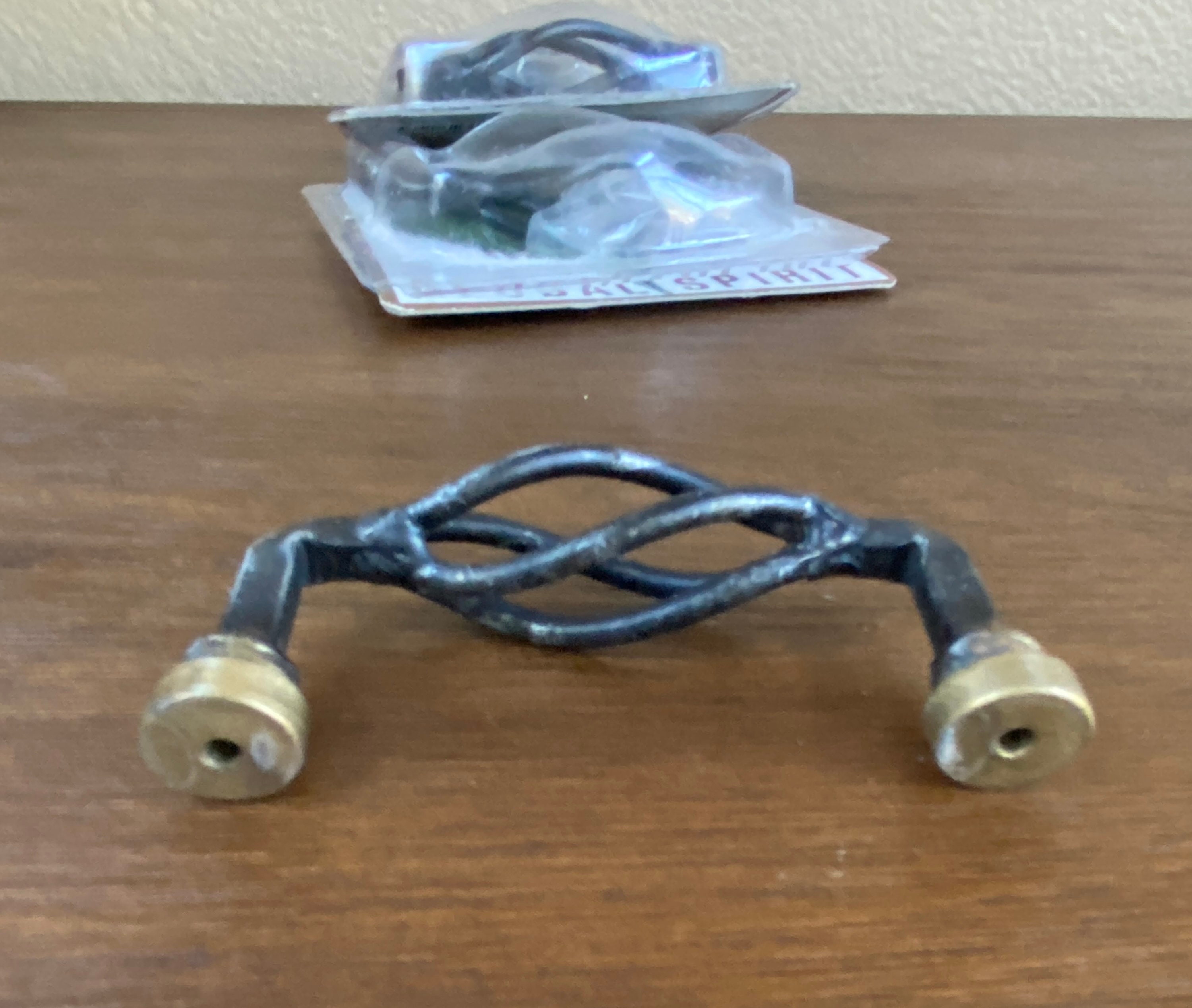 Vintage Metal Twist Drawer Handle Door Pulls Twist Drawer | Etsy