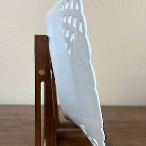 Handmade Walnut Wood Plate Easel, Modern Display Stand - Etsy