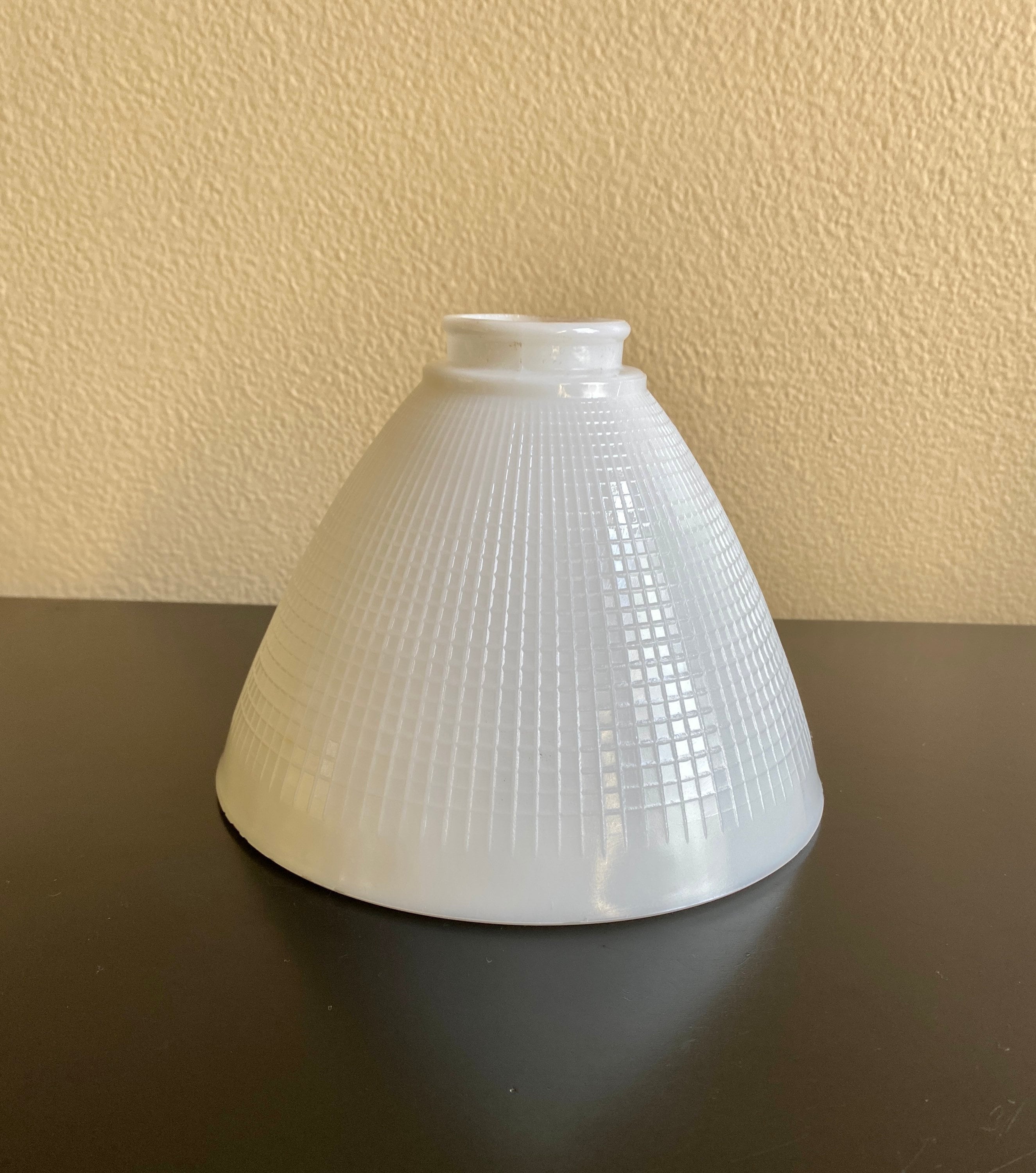 Home & Living Vintage Hobnail White Milk Glass Light Globe Light ...