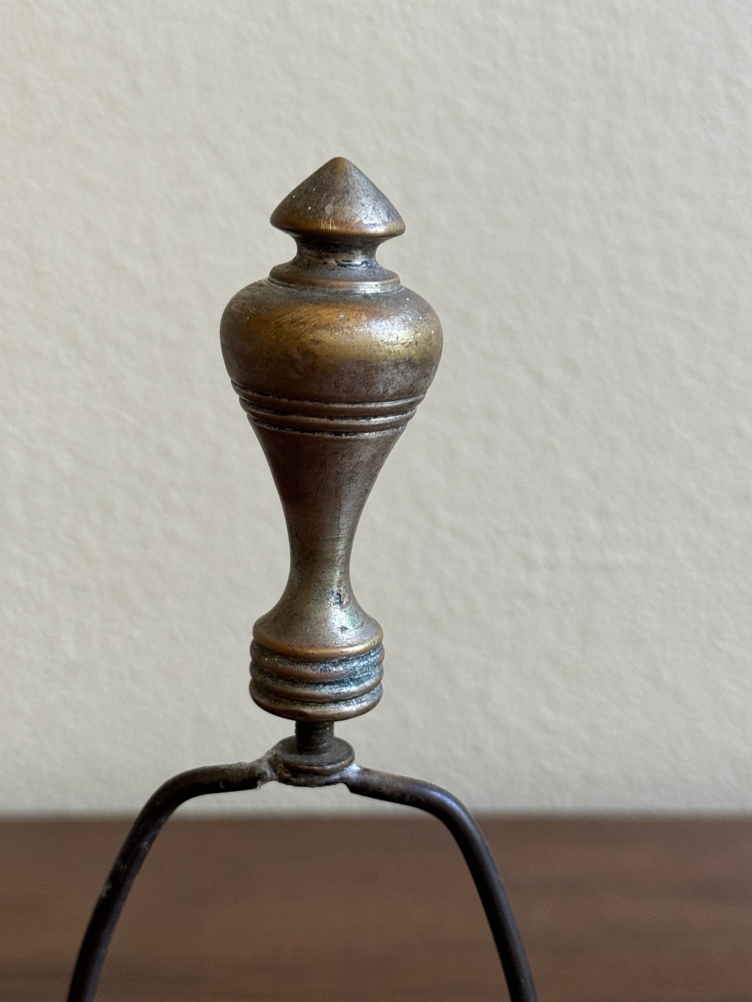 Vintage Lamp Shade Finial, Finial, Lamp Shade Topper Salvage Lamp Part ...