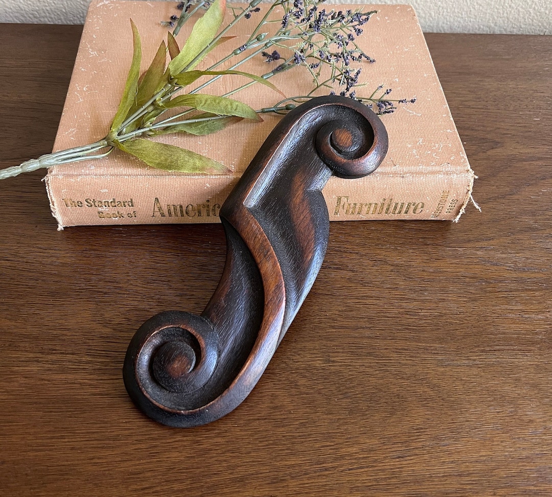 Vintage Wood Moulding Applique Accent Molding Architectural Adornment ...