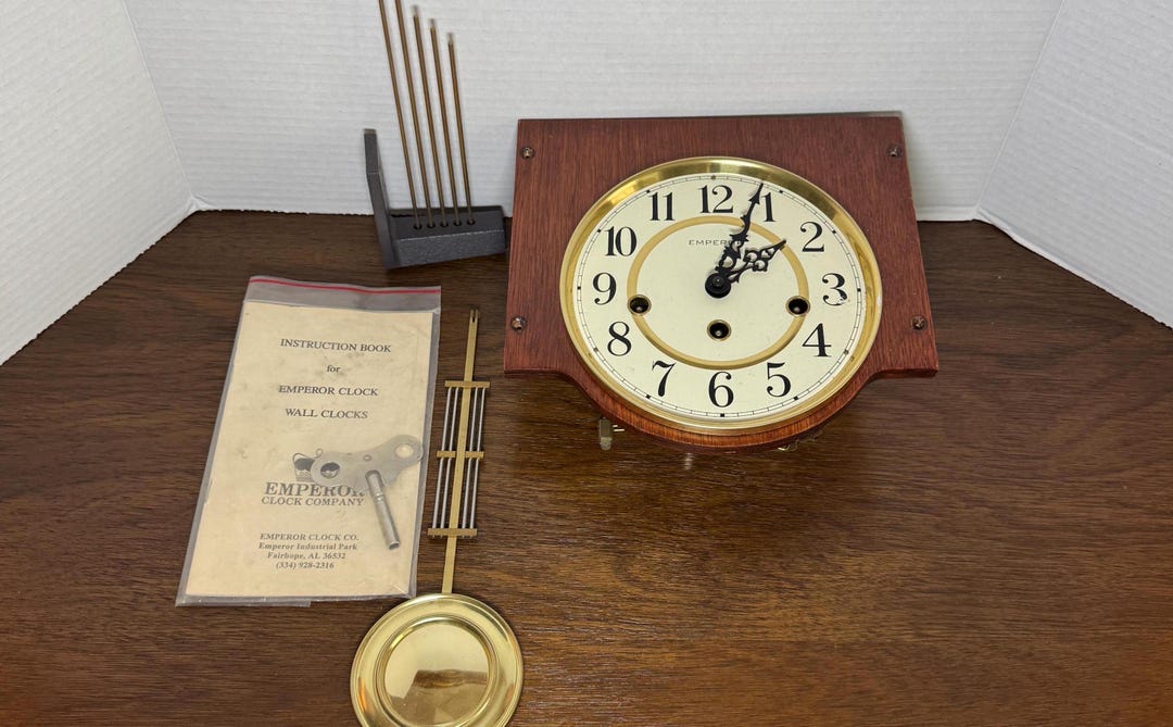 Vintage German Clock Face, Salvage Clock Face, Clock Face, Clock Parts ...