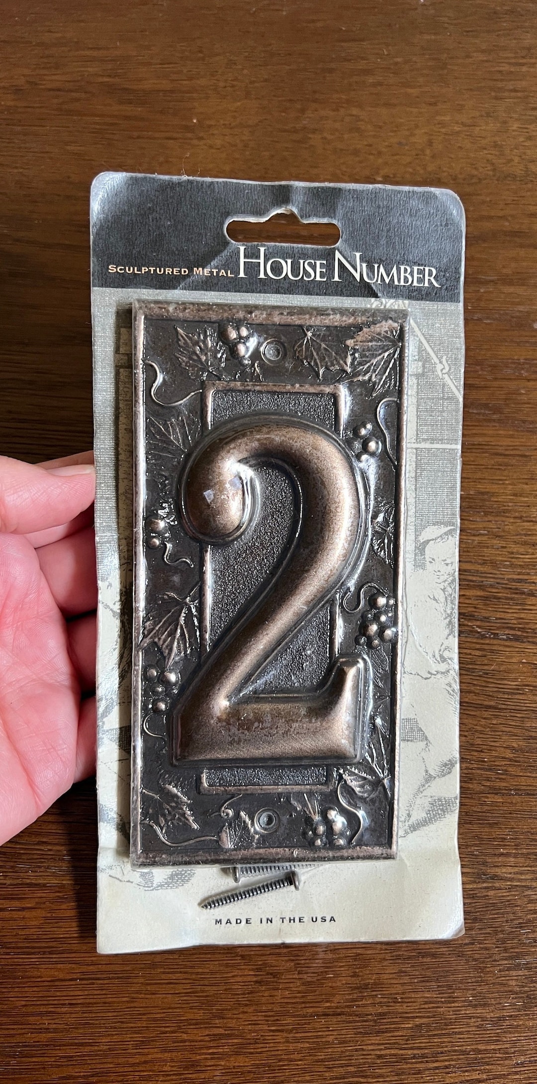 Vintage Plain Brass House Number 1, Brass House Number One, Brass ...
