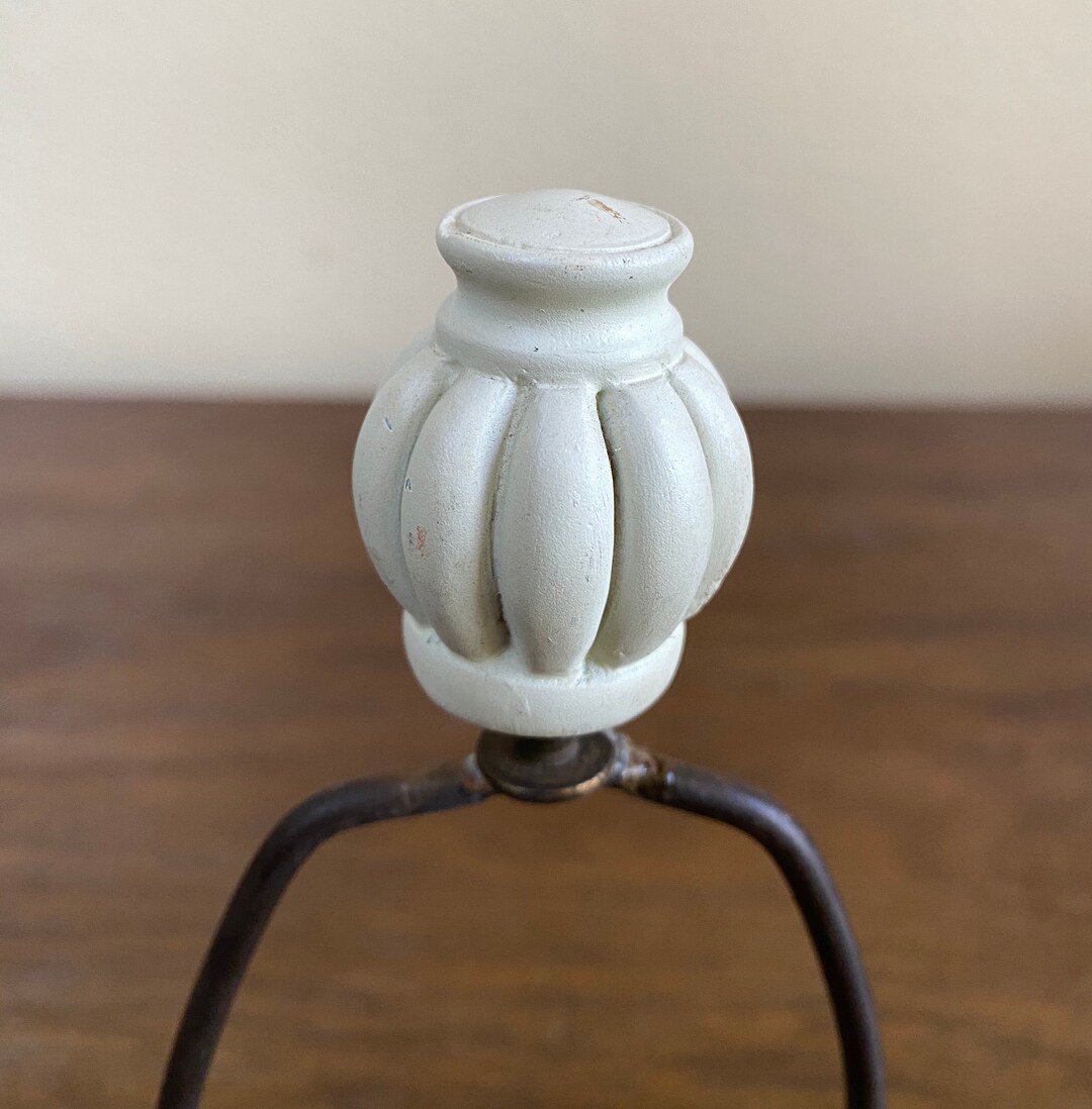 Vintage Lamp Shade Finial, Finial, Lamp Shade Topper Salvage Lamp ...