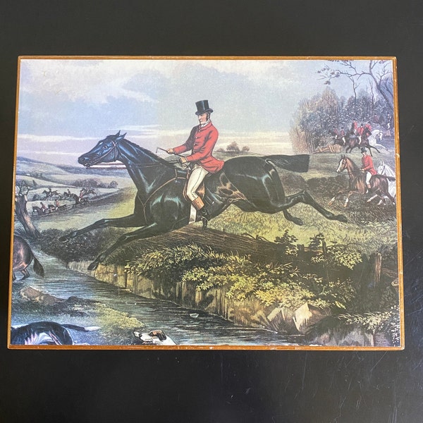 Hunting Scene - Etsy