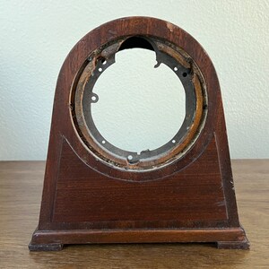 Antique Salvage Clock Frame Column Mantel Clock Case, Salvage Clock ...