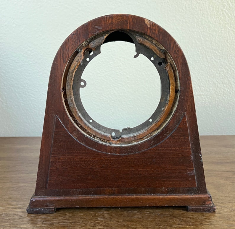 Antique Salvage Clock Frame Column Mantel Clock Case, Salvage Clock ...