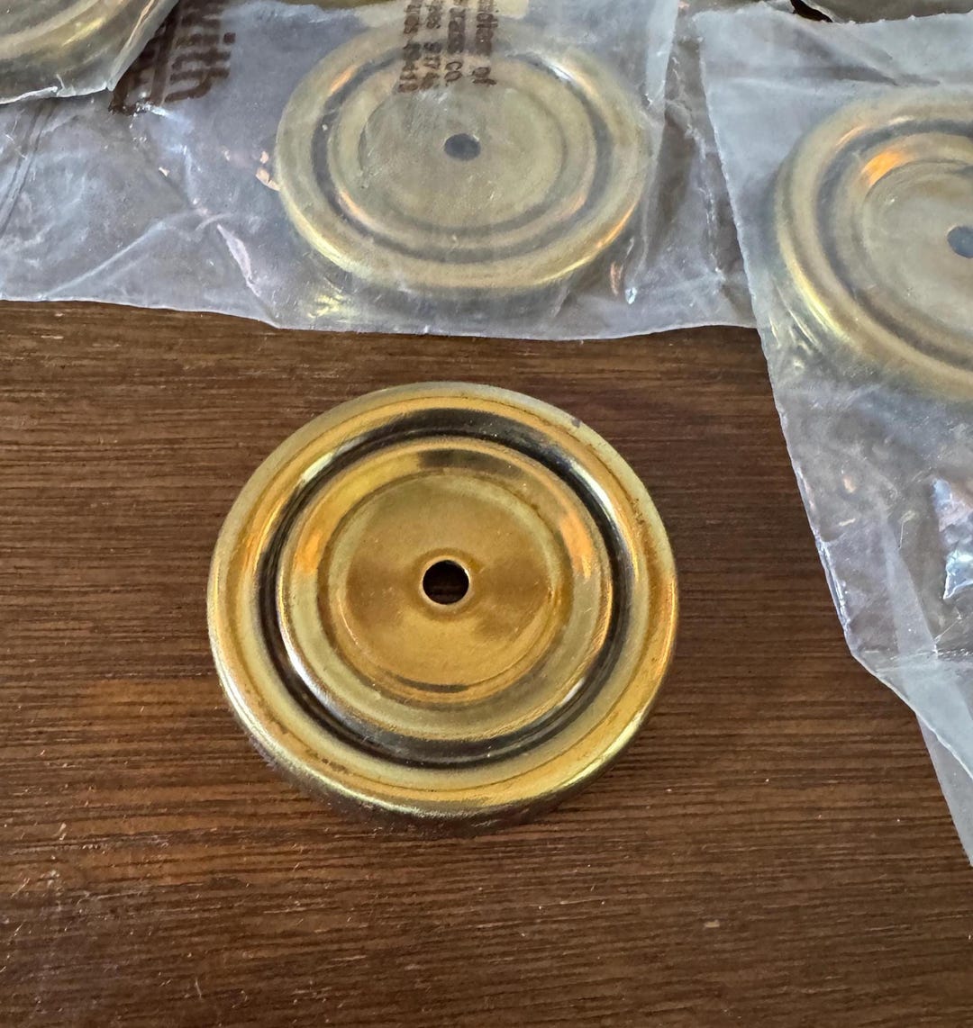 8 Vintage Brass Drawer Pull Backplate, Brass Drawer Pull Backplate ...