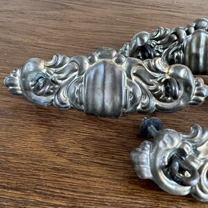 Vintage Brass Drawer Handle Backplates Brass Backplate - Etsy