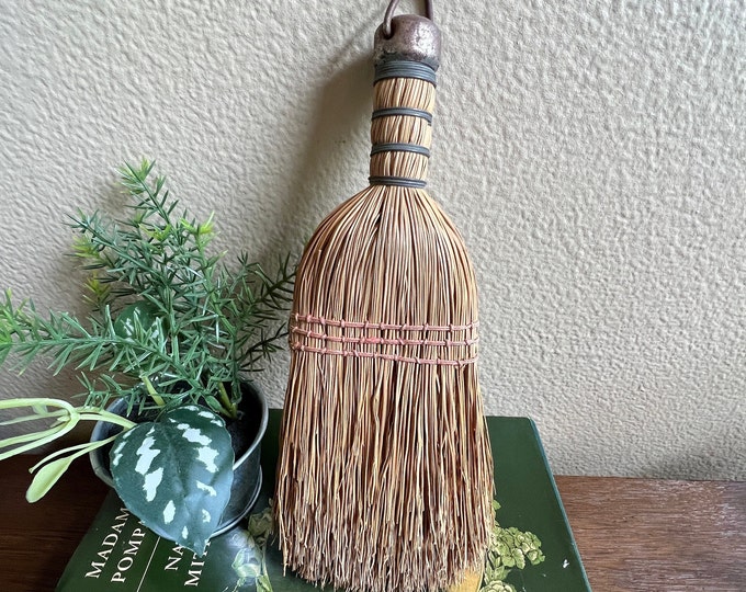 Vintage Whisk Broom, Small Dust Pan Broom, Small Broom Garage Broom ...