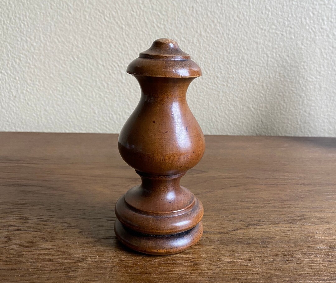 Vintage Wood Post Finial Topper Post Cap Salvage Furniture ...
