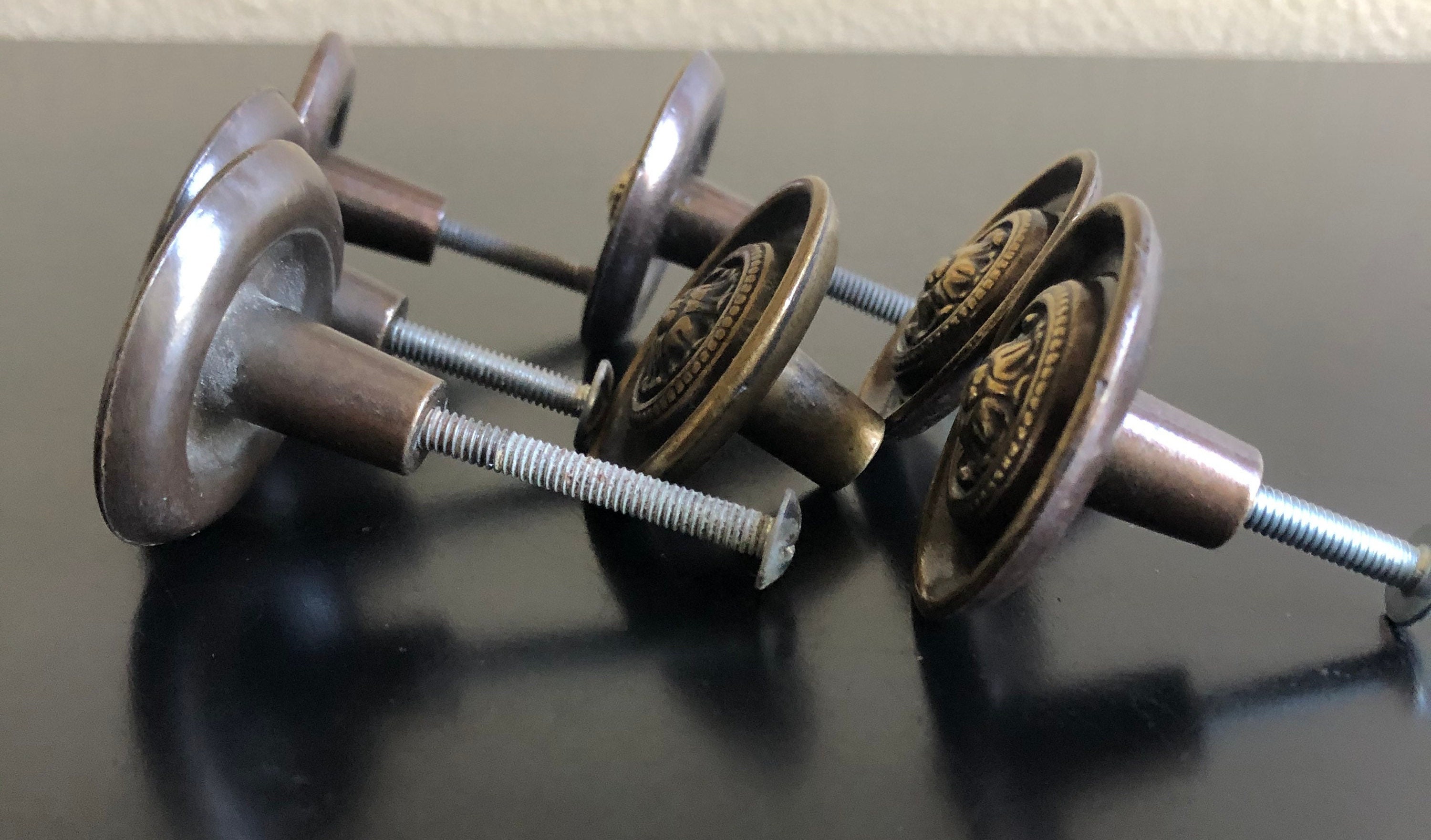 Vintage Brass Metal Drawer Knob Drawer Knobs Cabinet Door - Etsy