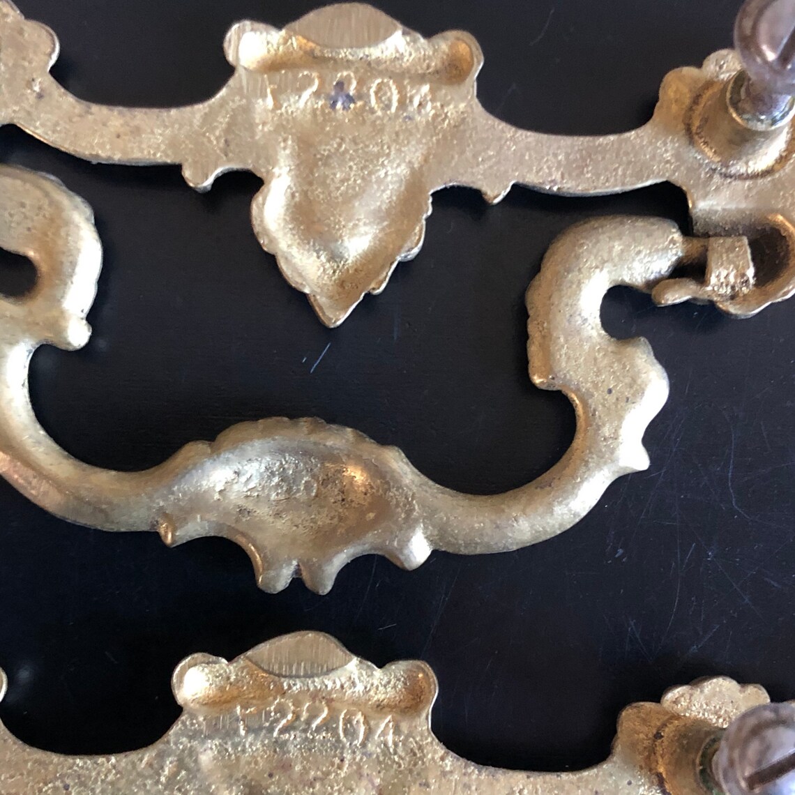 Antique Brass Drop Handle Drawer Pulls Brass Drawer Pulls - Etsy