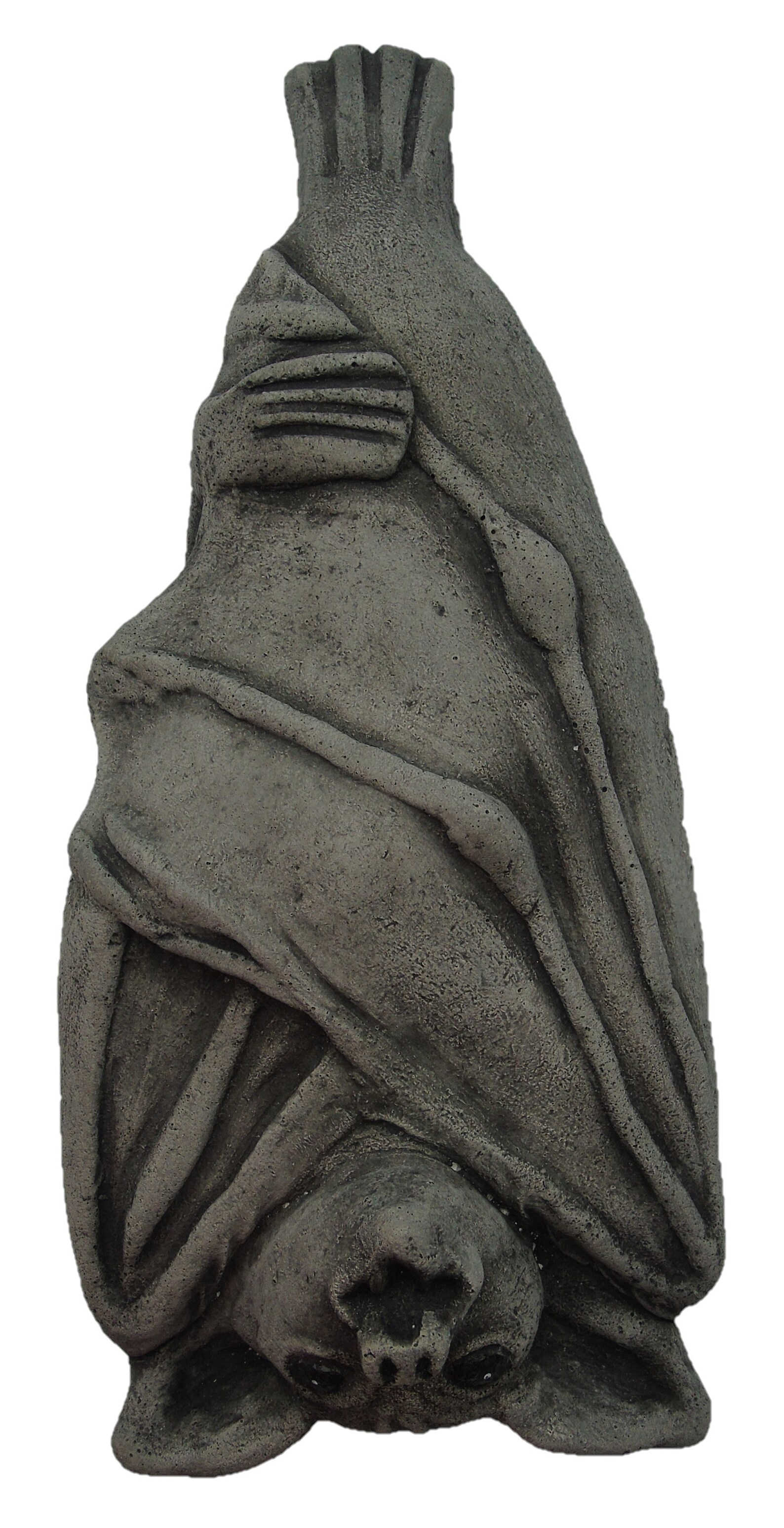 Resting Bat Wall Plaque Hand Cast Stone Garden Ornament 10 X 5 | Etsy UK