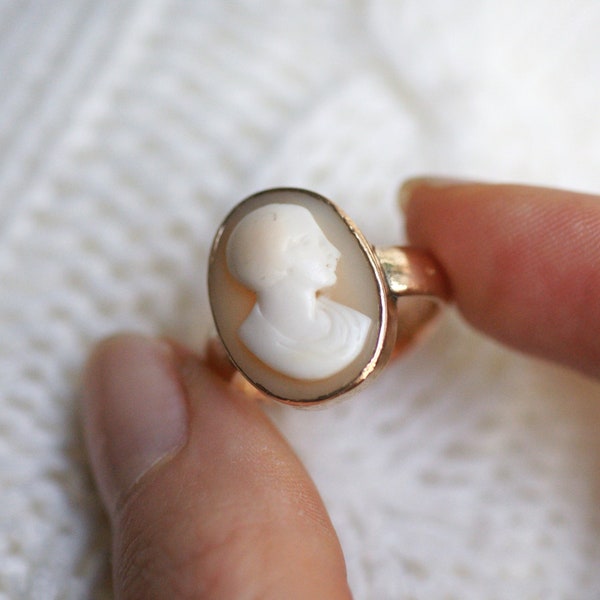 Cameo Ring - Etsy