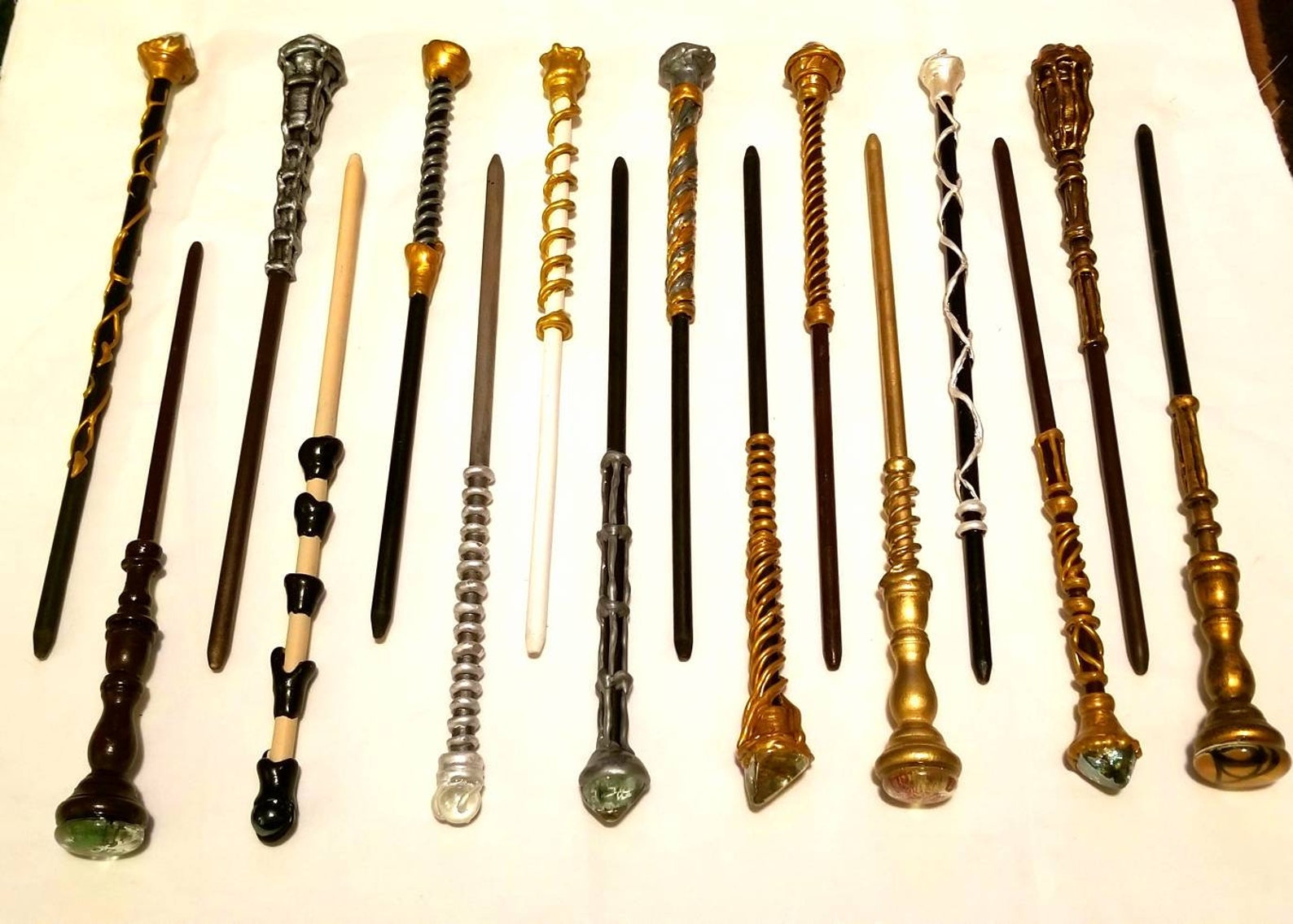 Magic Wand Cosplay Accessories Wizard Unique One of a Kind | Etsy