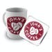 Personalised Costa Coffee Theme Mug & Coaster - Customised Novelty Gift ...