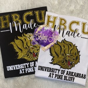 HBCU Made UAPB T-shirt, Univ of AR Pine Bluff Shirt - Etsy