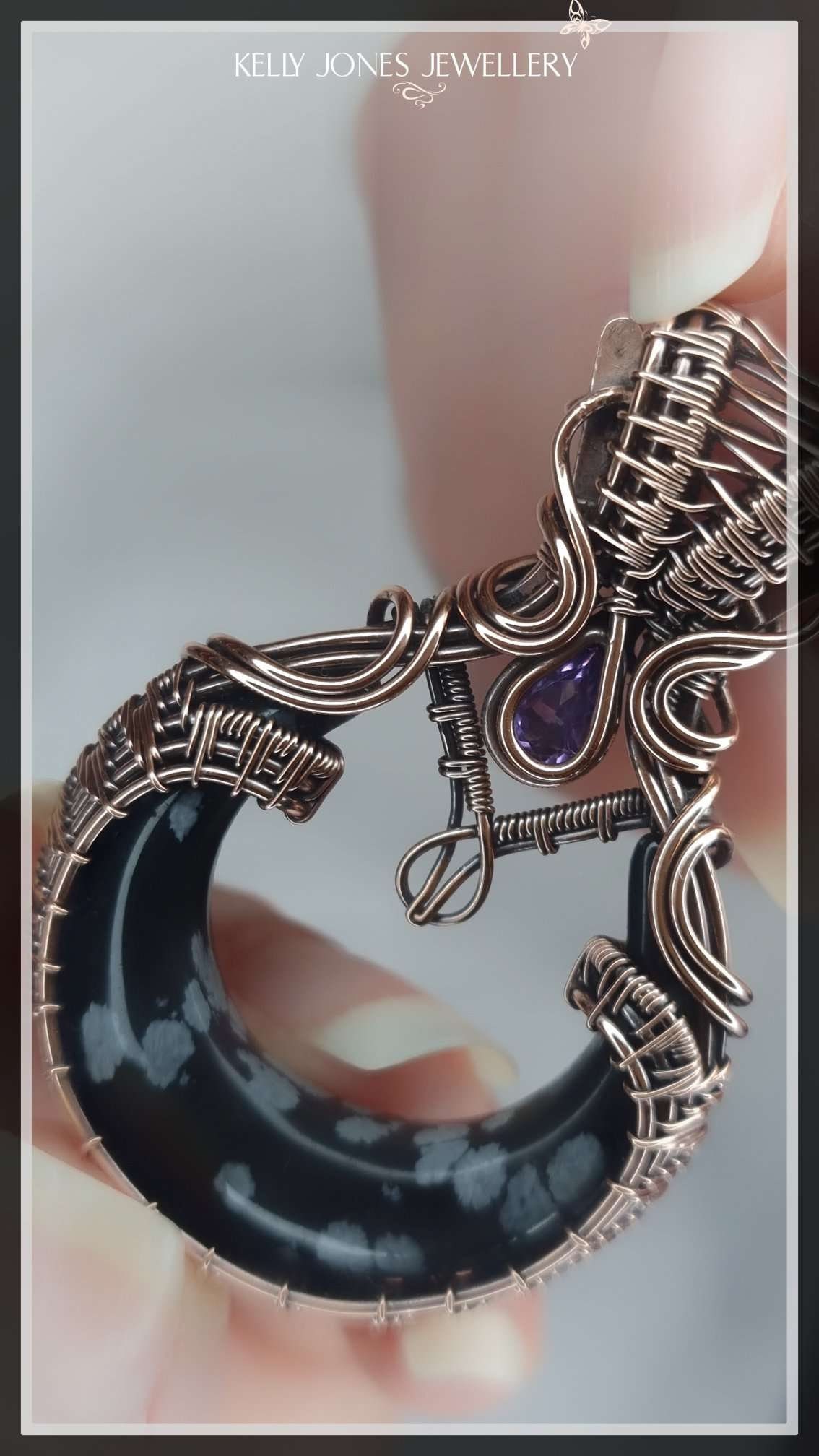 Molly Moon Pendant Tutorial. Wire Wrap Pdf Tutorial Download. Many ...