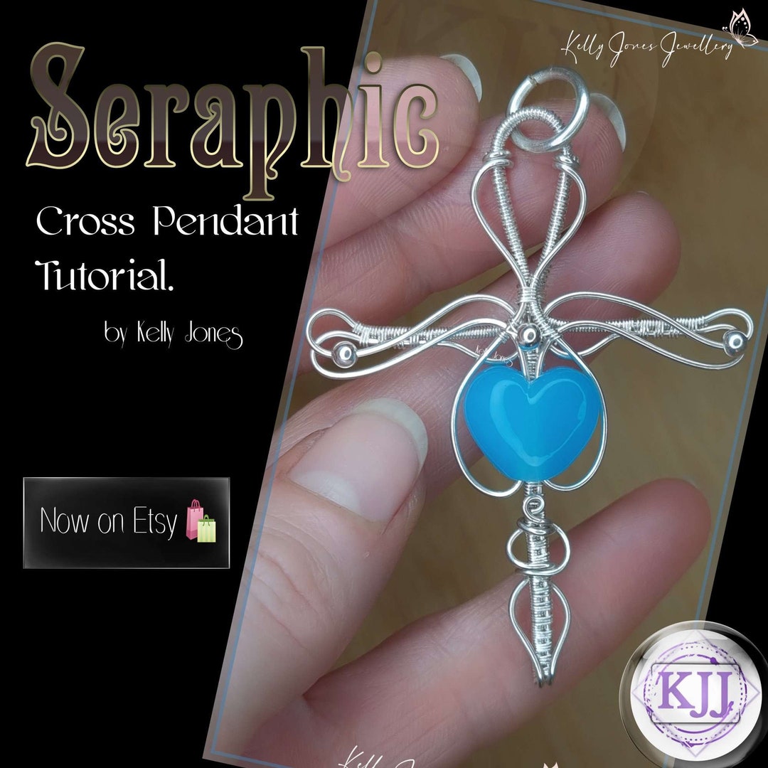 Seraphic Cross Pendant Tutorial. Learn to Make This Beautiful Design ...