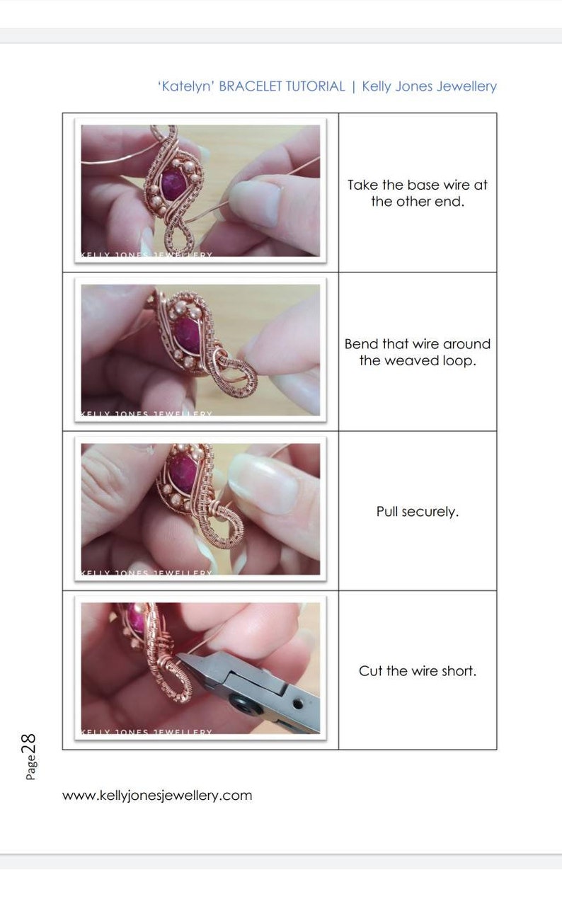 Bracelet Tutorial 'katelyn'. an Instant Download With | Etsy UK