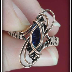 Wire Wrap Ring Tutorial: Aretha Design, Advanced Beginner (PDF Pattern ...
