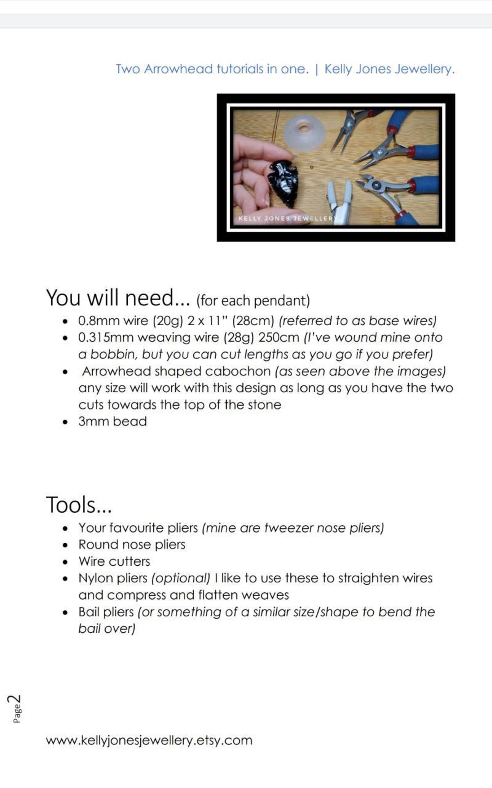 This Wire Wrap Tutorial for an 'arrowhead' is Two Tutorials in One. an ...