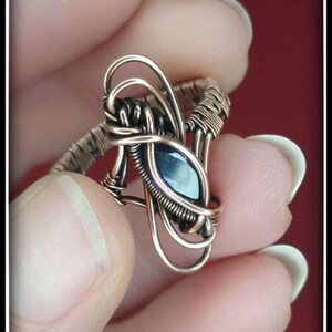 Wire Wrap Ring Tutorial: Aretha Design, Advanced Beginner (PDF Pattern ...