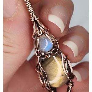 Crystal 2 Stone Pendant Tutorial. Wire Wrap Pdf Tutorial Download. Many ...