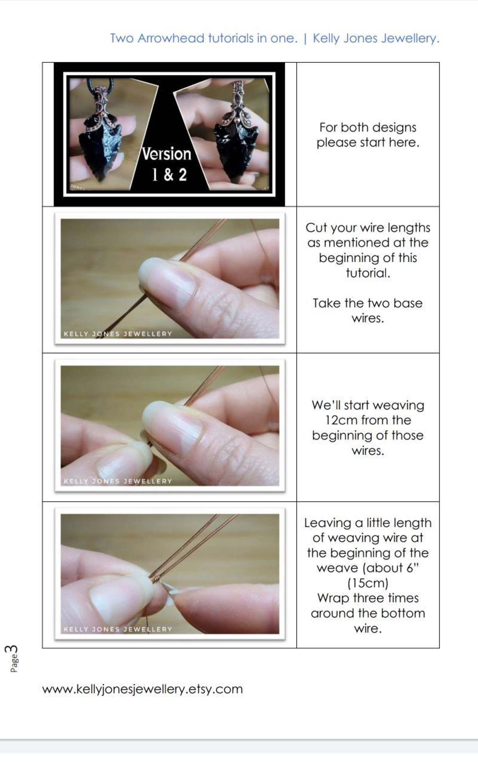 This Wire Wrap Tutorial for an 'arrowhead' is Two Tutorials in One. an ...
