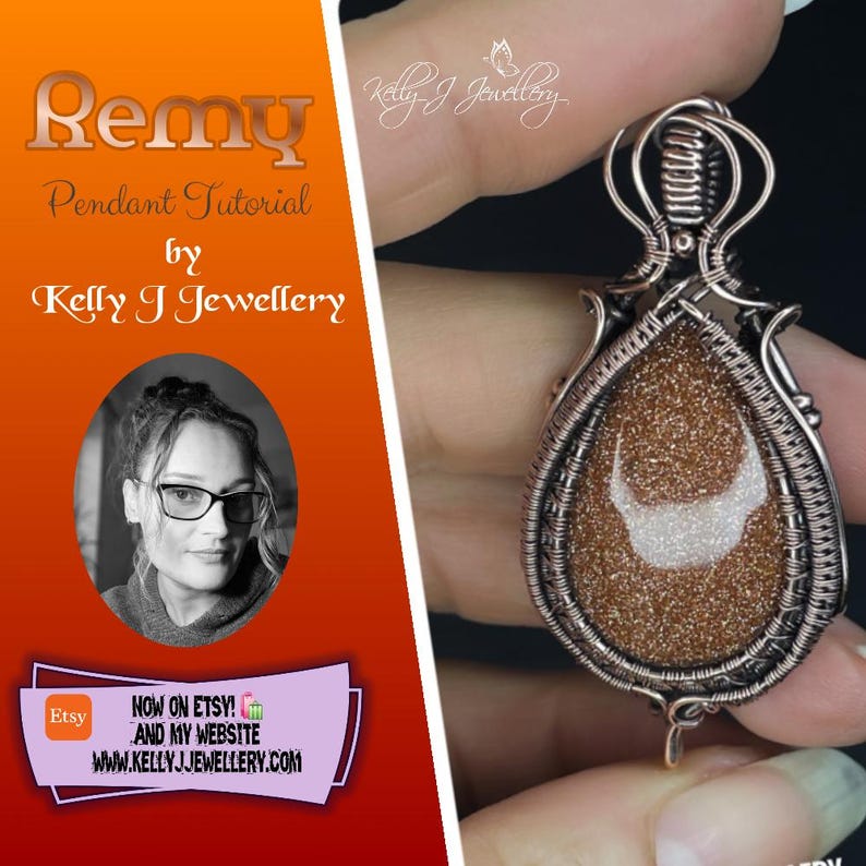 Wire Wrap Tutorial, Frame Pendant: Late Beginner / Intermediate (PDF ...