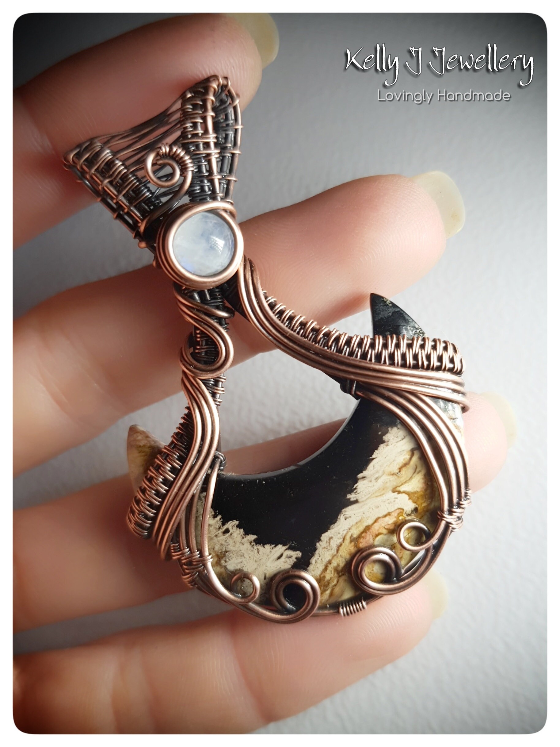 TUTORIAL. Wire Wrap Pendant Tutorial diana by - Etsy