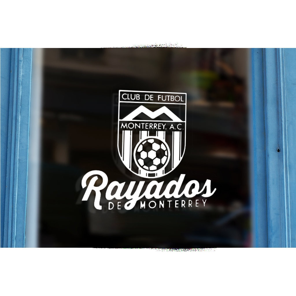 Rayados Monterrey Liga MX Car Decal, Sports Car Decal, Liga MX Decal - Etsy