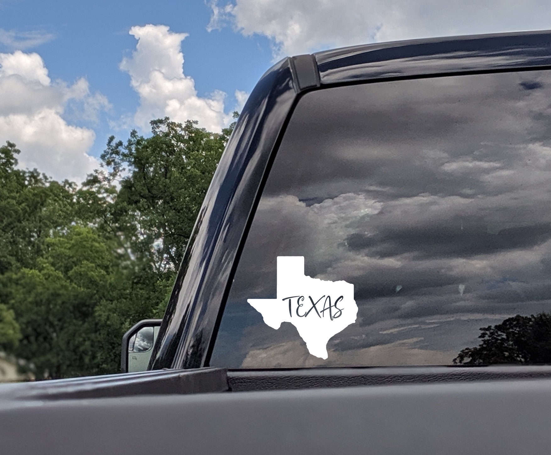 Texas Vinyl Decal Car Decal Texas Car Sticker State - Etsy