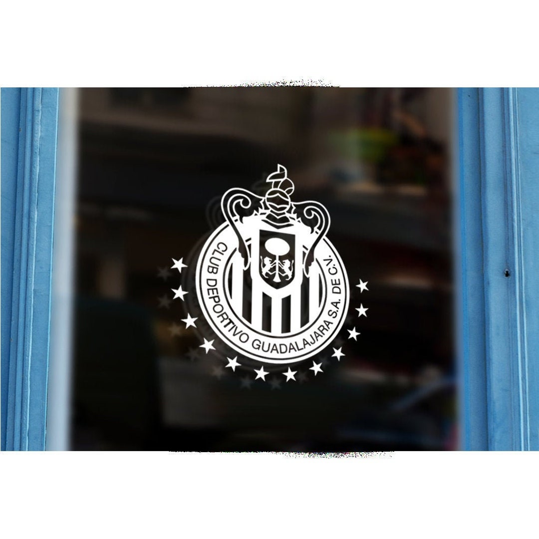 Chivas Guadalajara Liga MX Car Decal, Sports Car Decal, Liga MX Decal ...
