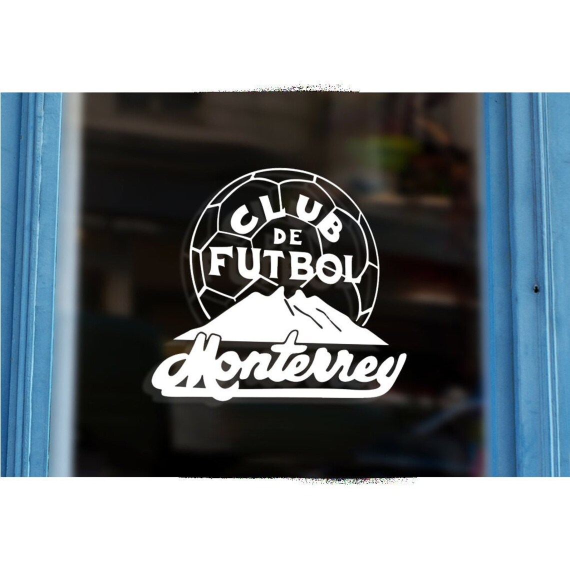 Rayados Monterrey Liga MX Car Decal, Sports Car Decal, Liga MX Decal - Etsy