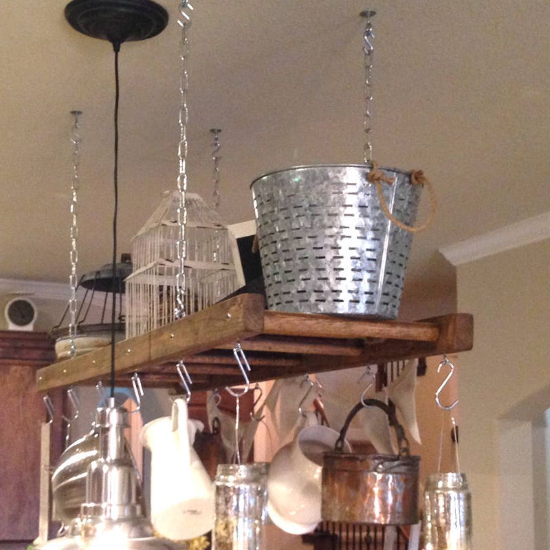 Ladder Pot Rack - Etsy