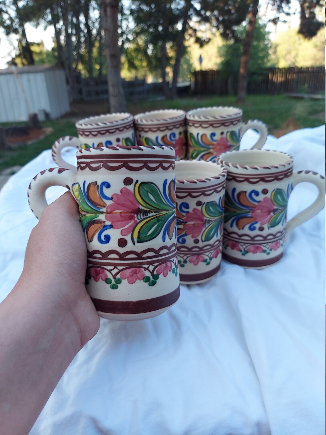 Vintage Ceramic Mugs | Etsy