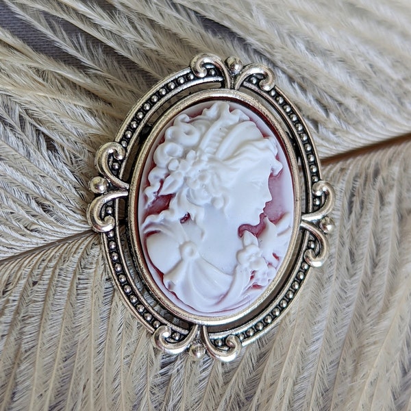 Cameo Brooches - Etsy