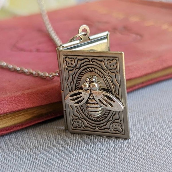 Book Locket - Etsy
