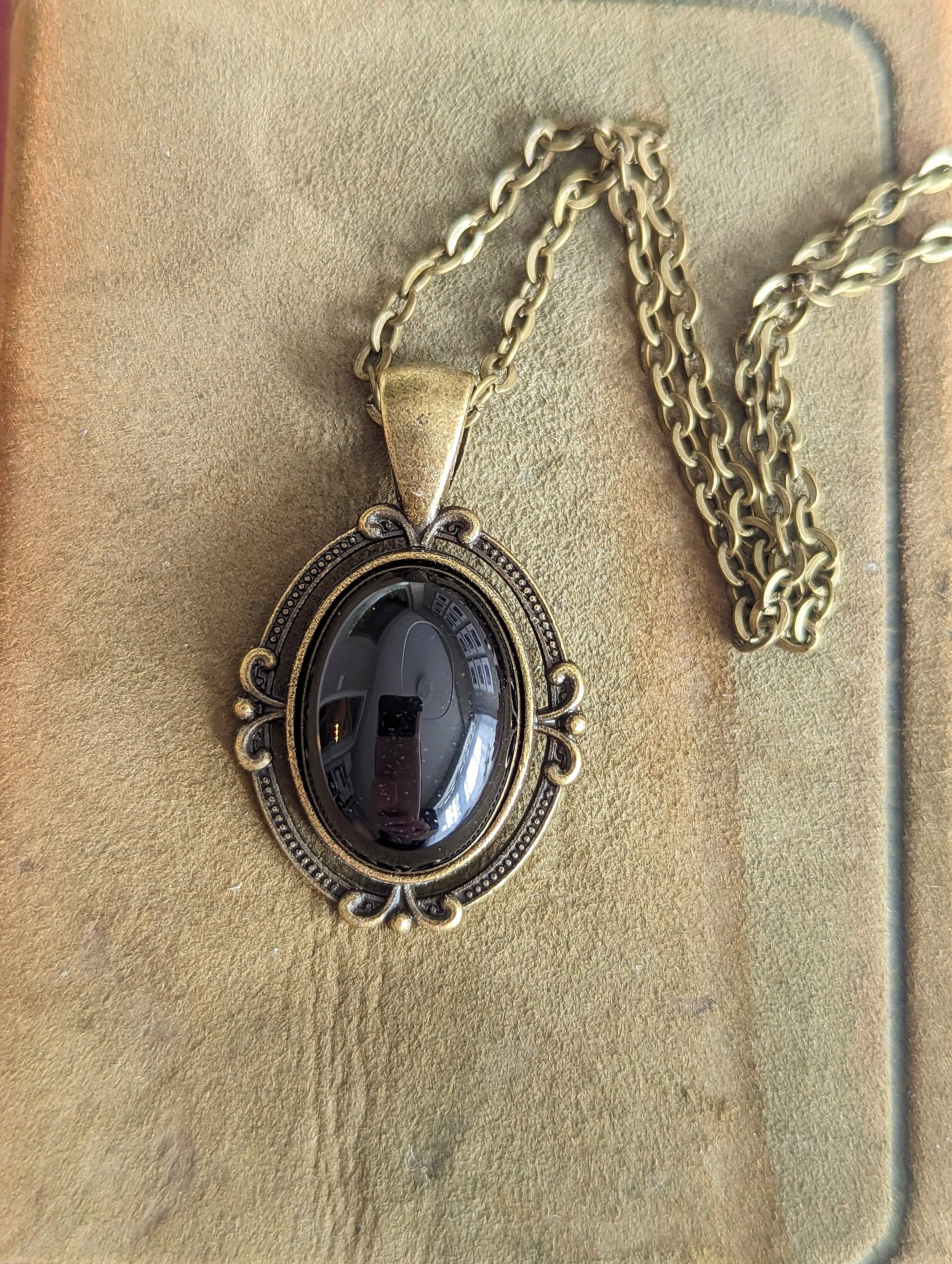 Obsidian Necklace Obsidian Pendant Crystal Jewelry Black - Etsy Canada