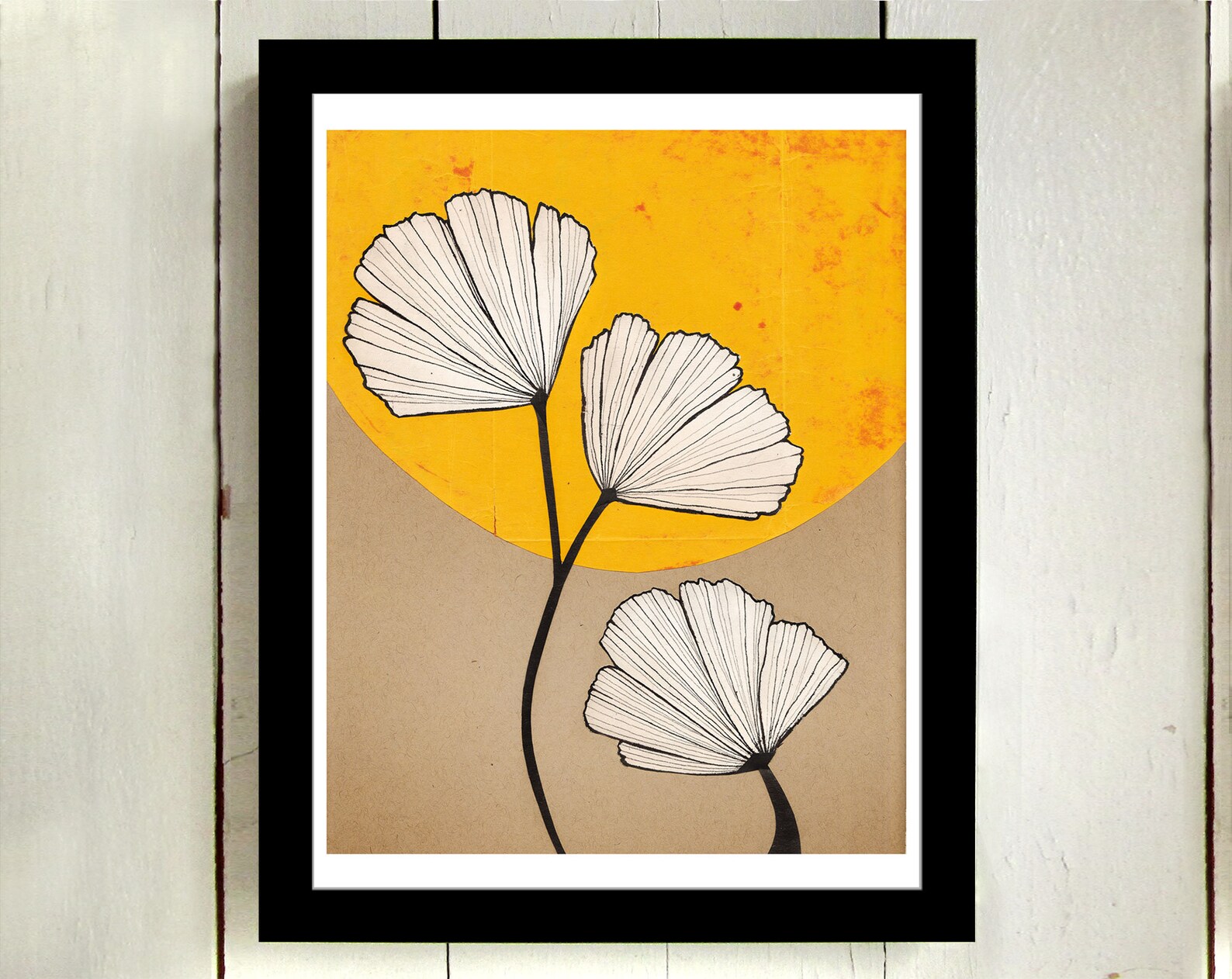 Gingko Wall Art 8x10 Print - Etsy