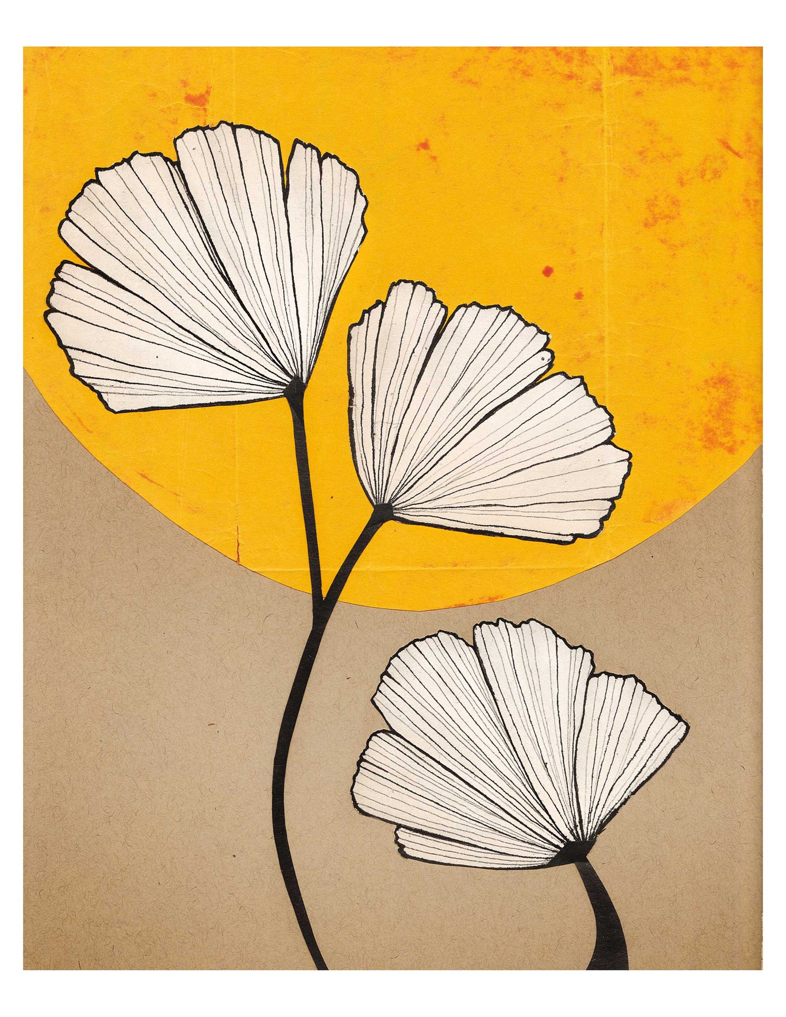 Gingko Wall Art 8x10 Print - Etsy