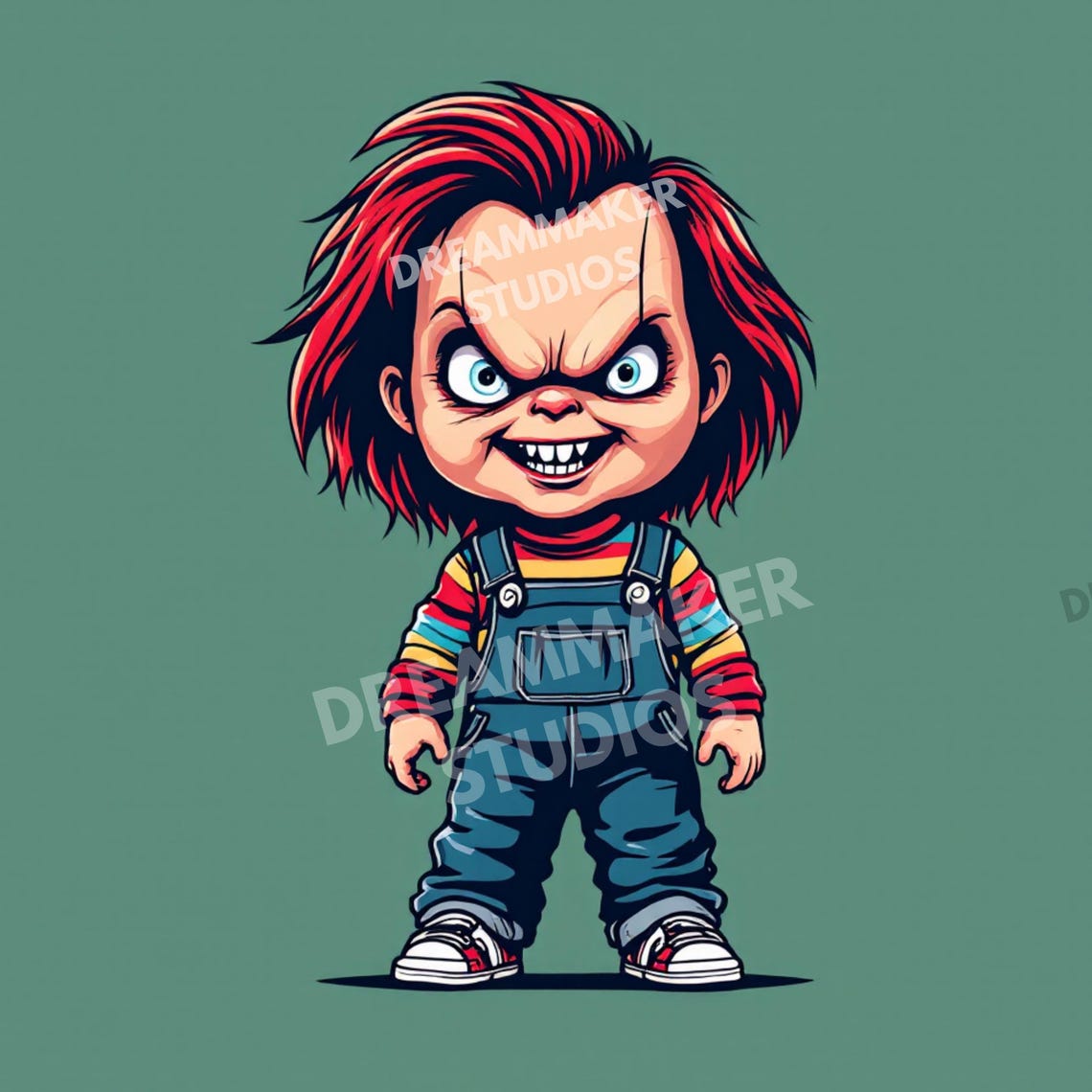 Chucky the Doll Logo Design - Etsy