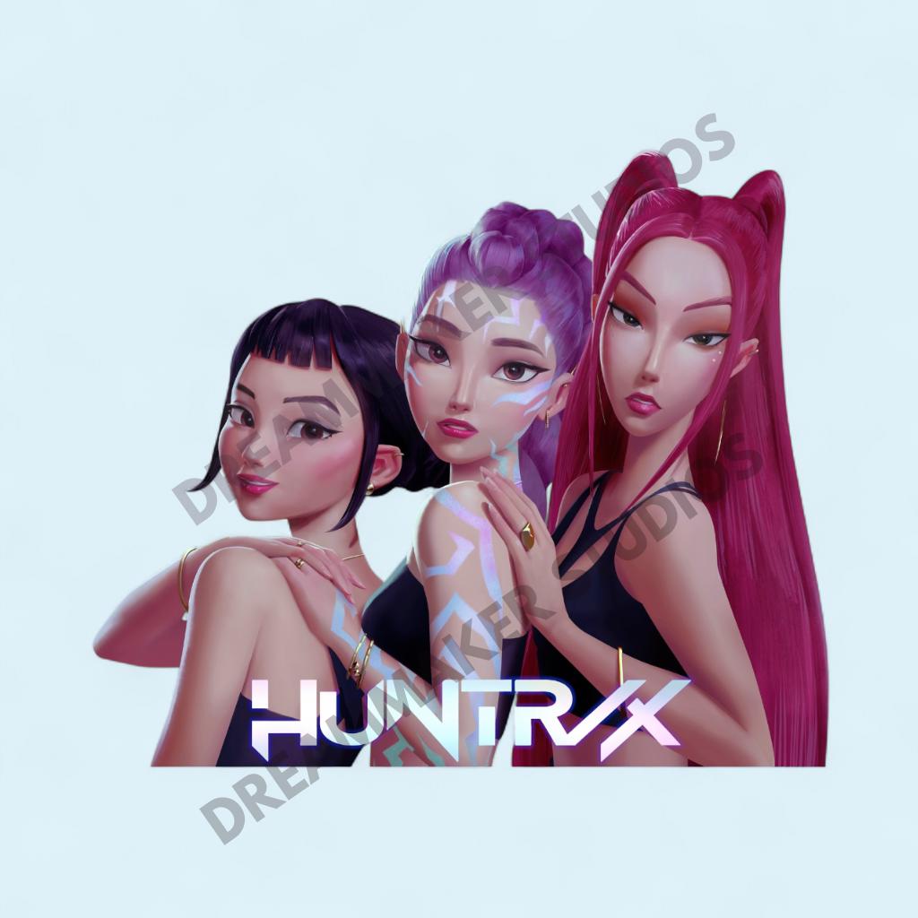 Kpop Demon Hunters Huntrix Logo Design - Etsy