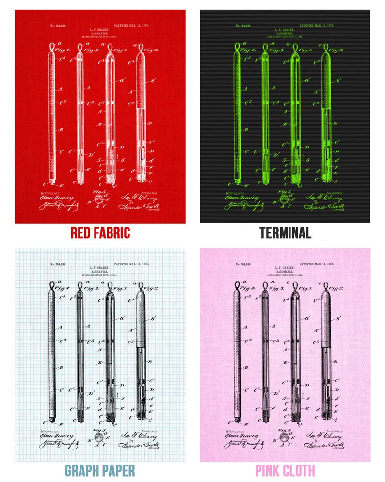 Barometer Poster Print Meteorologist Gift Classroom Decor - Etsy