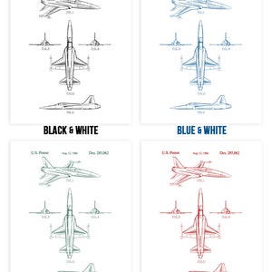 F-20 Tigershark Poster Print Air Force Art Jet Pilot Gift | Etsy