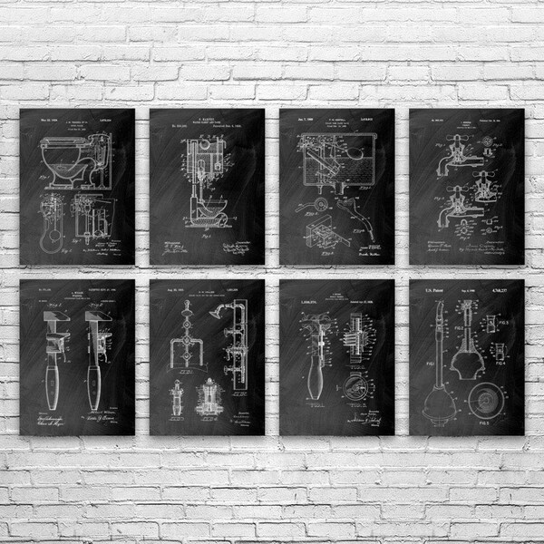 Plumbing Office Wall Art - Etsy