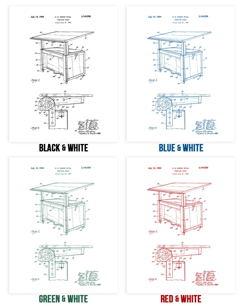 Architects Office Posters Set of 3 Structural Engineer - Etsy