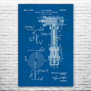 Fuel Injector Poster Print, Mechanic Gift, Repair Shop, Car Parts ...